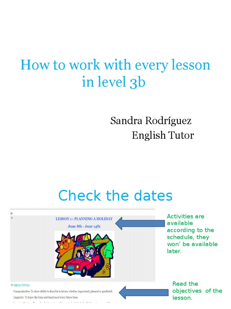 Level 3b Lesson Guide | PDF | Career & Growth | Self-Improvement
