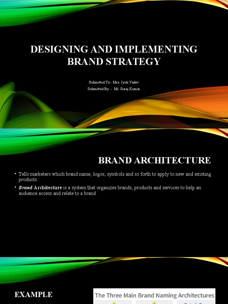Designing An Implementing Brand Strategy | PDF | Brand | Profit ...