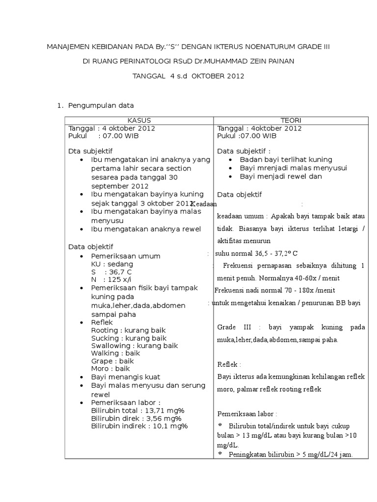 Manajemen Ikterus Grade III pada Bayi | PDF | Kesehatan Holistik