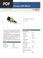 Bosch Lambda Sensor LSU 4.2 Datasheet | PDF | Computers | Technology & Engineering
