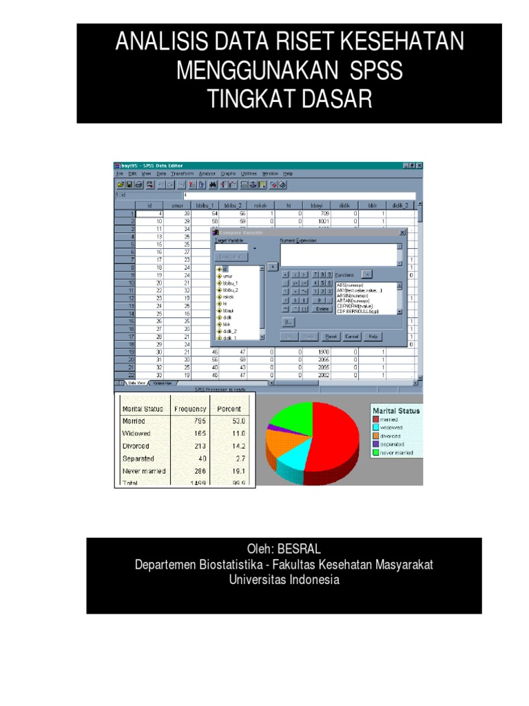 Modul SPSS Besral 2013 | PDF | Sains & Matematika