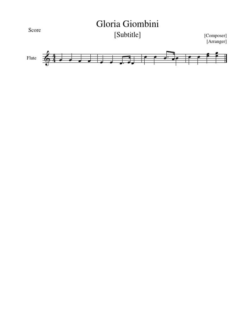 Gloria Giombini | PDF