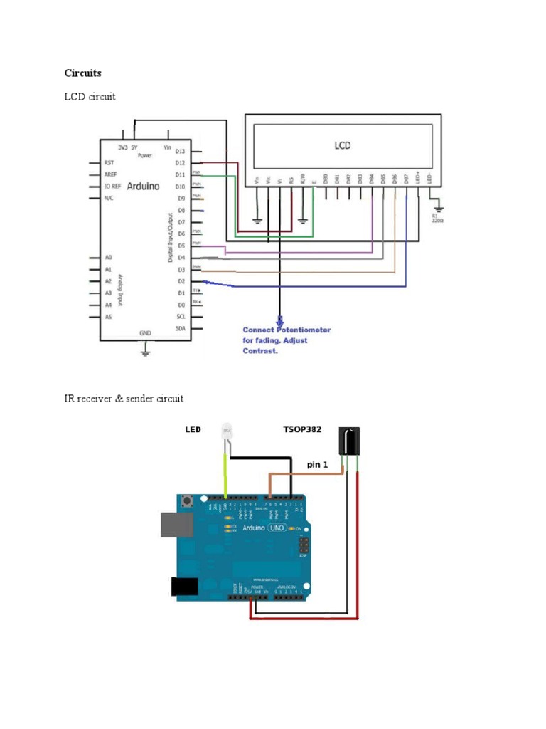 LCD Circuit: Circuits | PDF