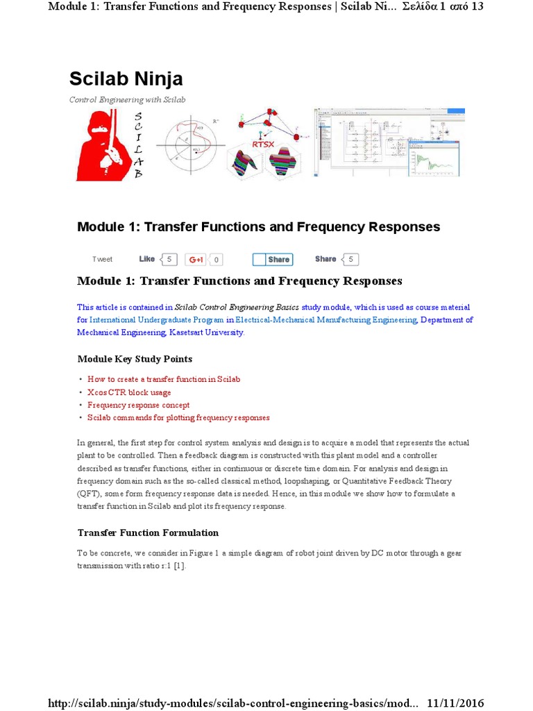 Module 1 Scilab Pdf Analog To Digital Converter Bandwidth Signal