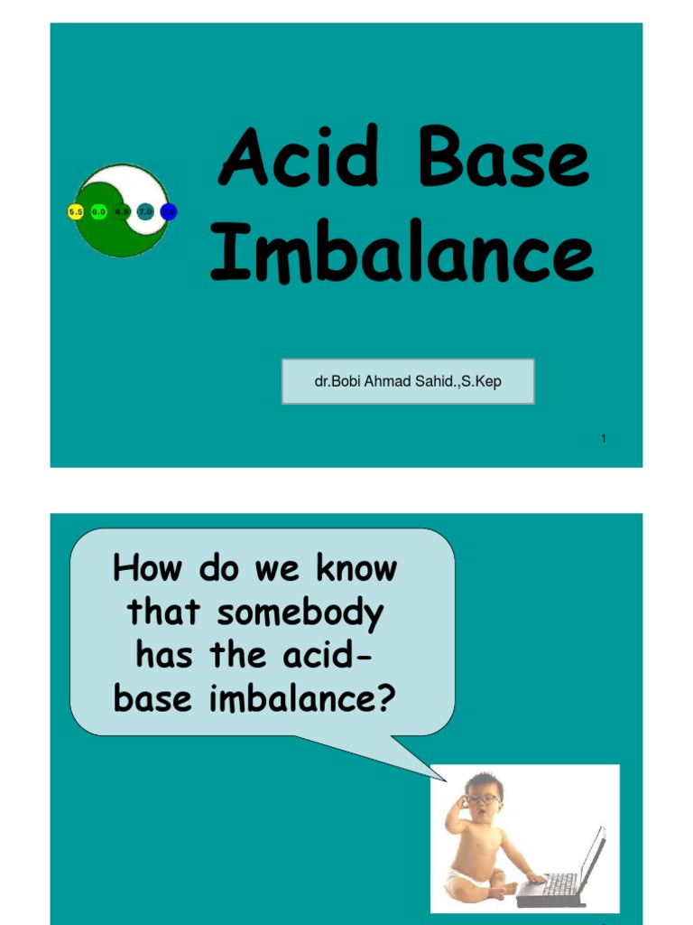 Acid Base Imbalance PDF | Physiology | Medical Specialties
