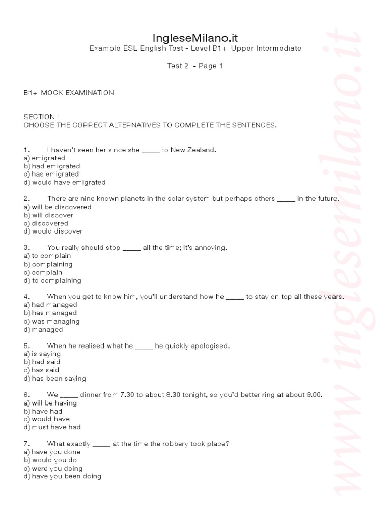 Esl Exam b11 02 | PDF | Music Industry | First Language