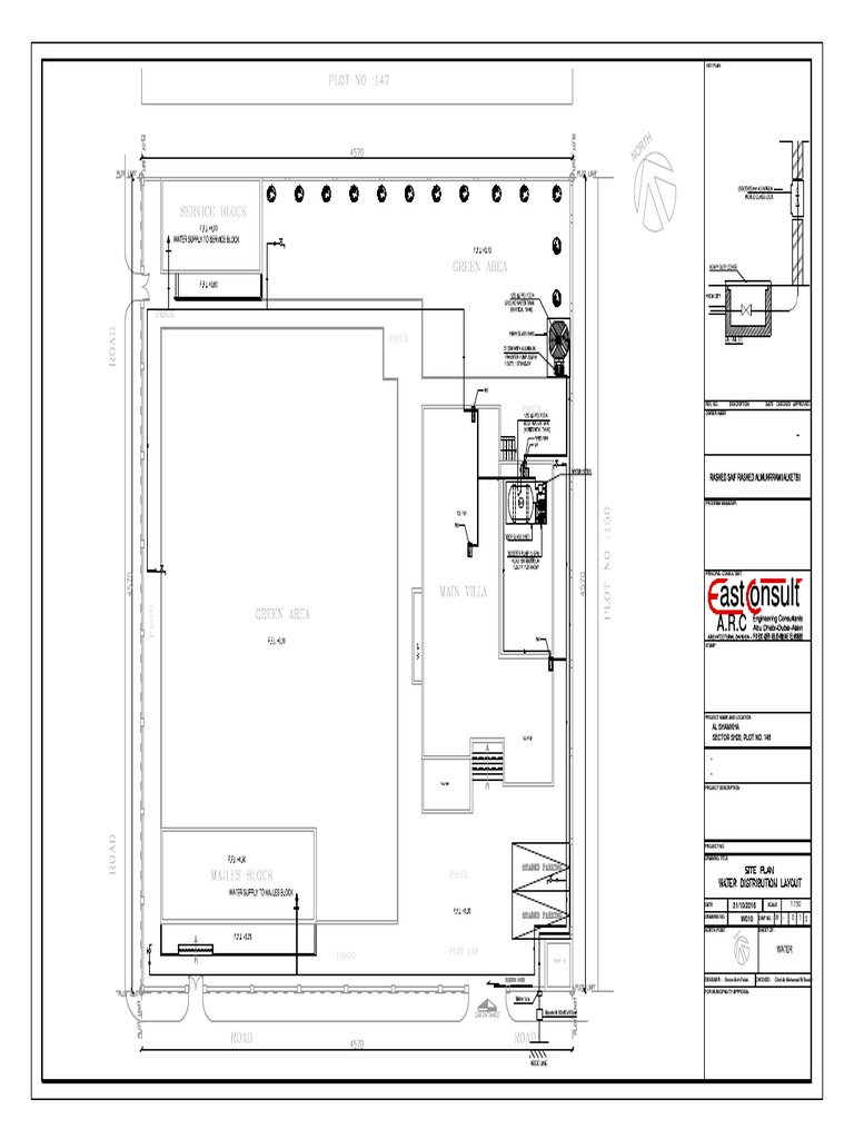 Site Layout Water Entry Point | PDF