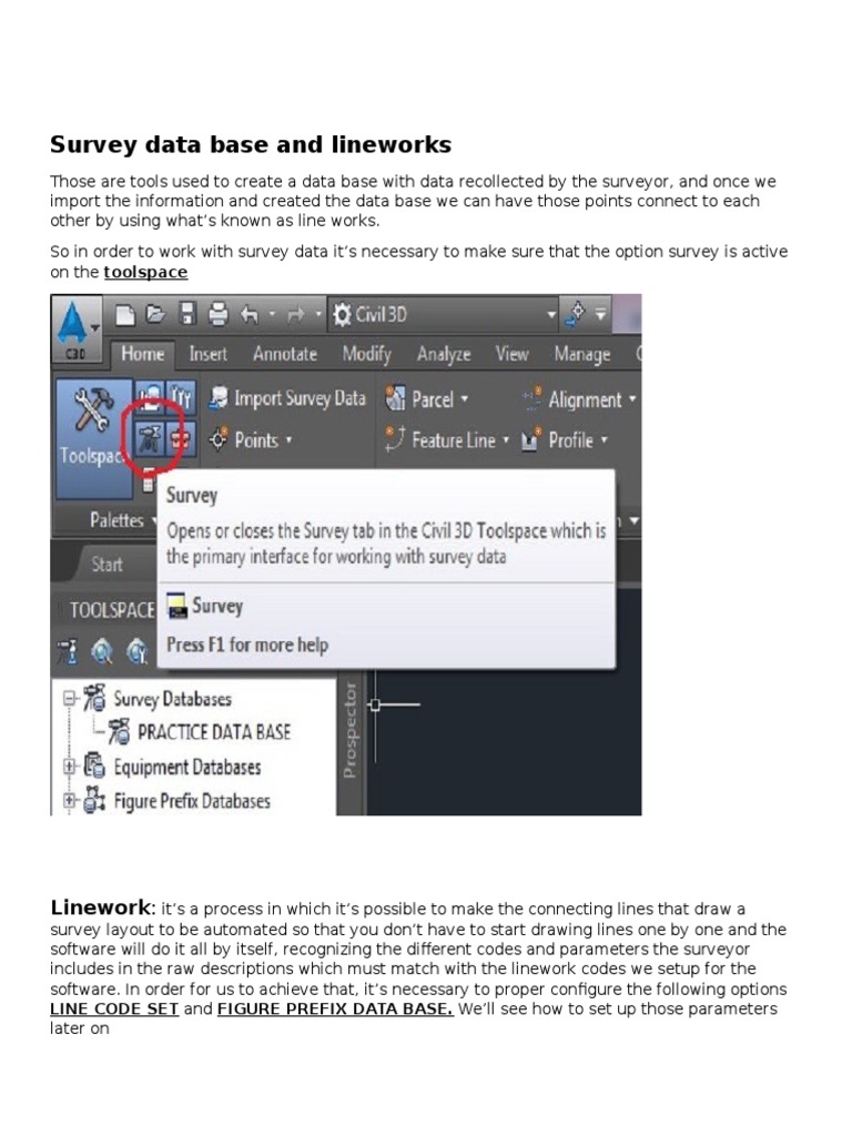 Civil 3D Tutorial | PDF | Computer File | Databases