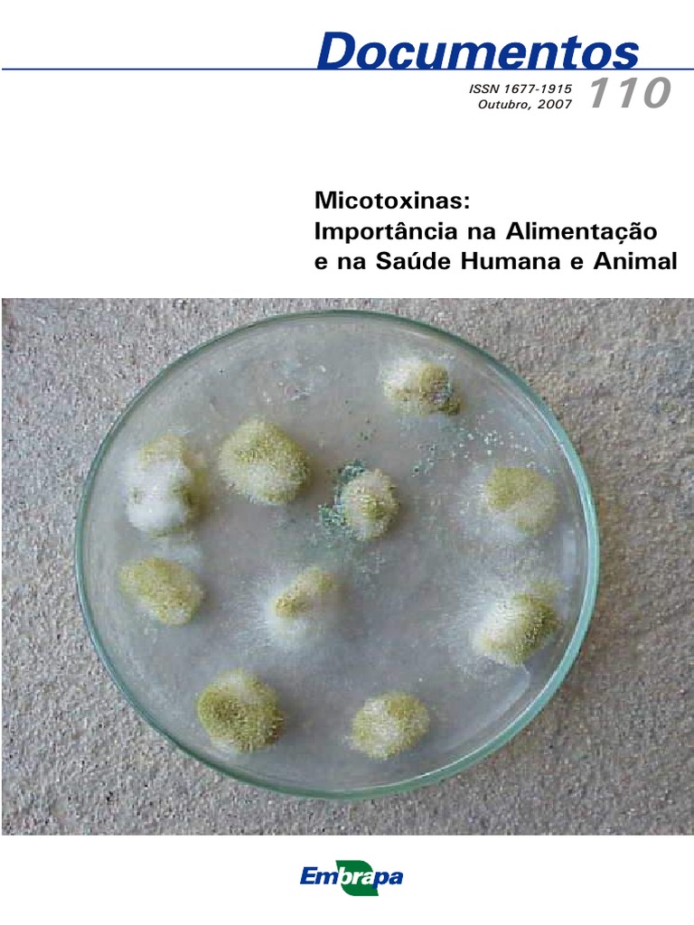 Micotoxinas.pdf | Fungo | Bem-estar