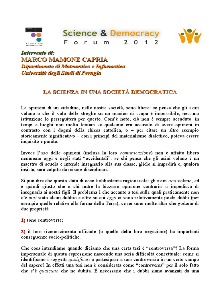 Intervento Mamone | PDF