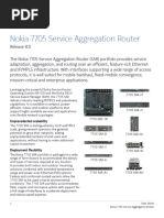 Nokia - 7705 - SAR - Data - Sheet - EN Rel 8 PDF | PDF | Virtual ...