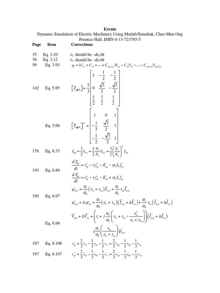 Errata | PDF | Teaching Methods & Materials | Science & Mathematics
