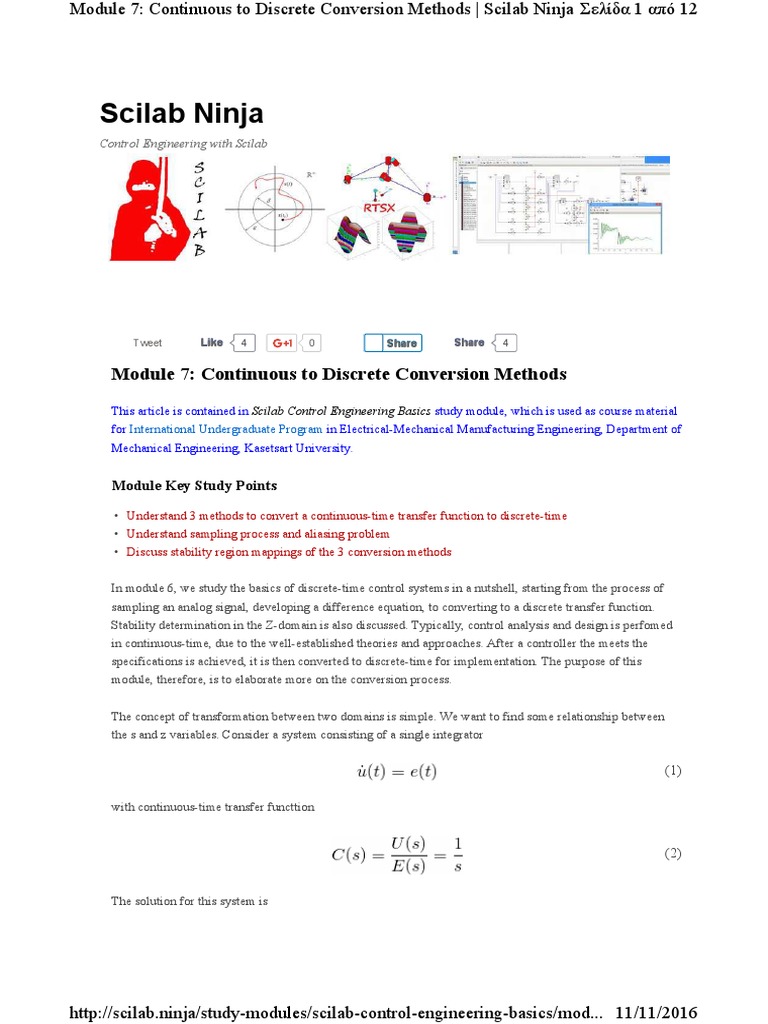 Module 6.scilab | PDF | Algorithms | Signal Processing