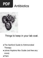 Antibiotic Worksheet | PDF | Beta Lactamase | Antibiotics