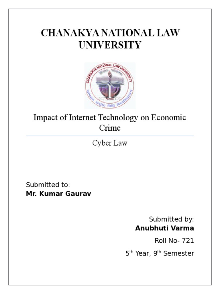 Cyber Law Project | PDF | Cybercrime | Computer Security