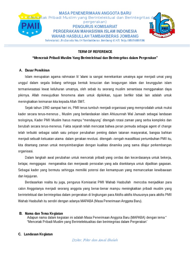 Tor Mapaba 2016 | PDF