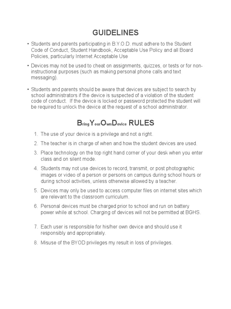 Byot Implementation Plan | PDF | Career & Growth