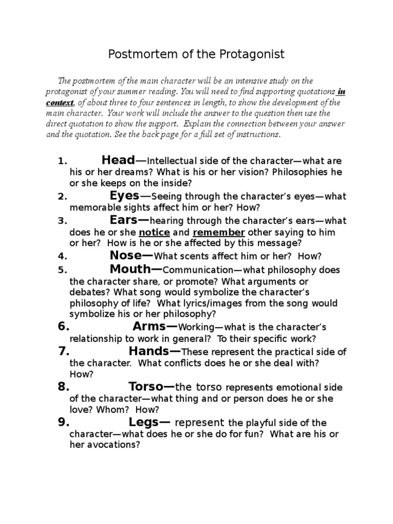 Dissecting Character Development: Using Literary Analysis to Explore ...