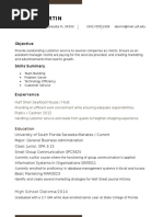 Sandra Resume | PDF