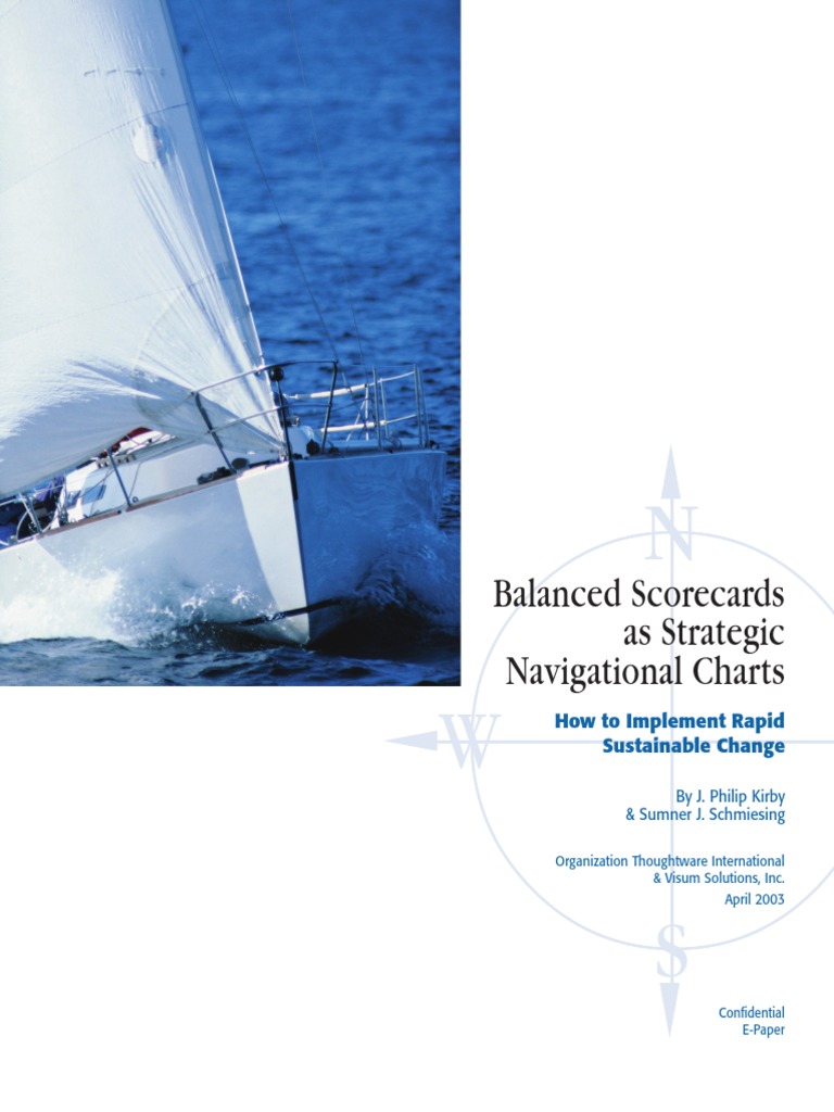 BSC - Balanced Scorecard As Strategic Navigational Charts | PDF ...