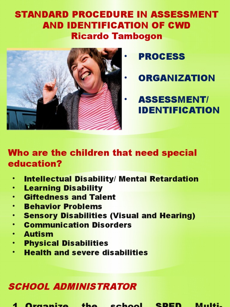 Assessment of Children With Disabilities | PDF | Behavioural Sciences ...