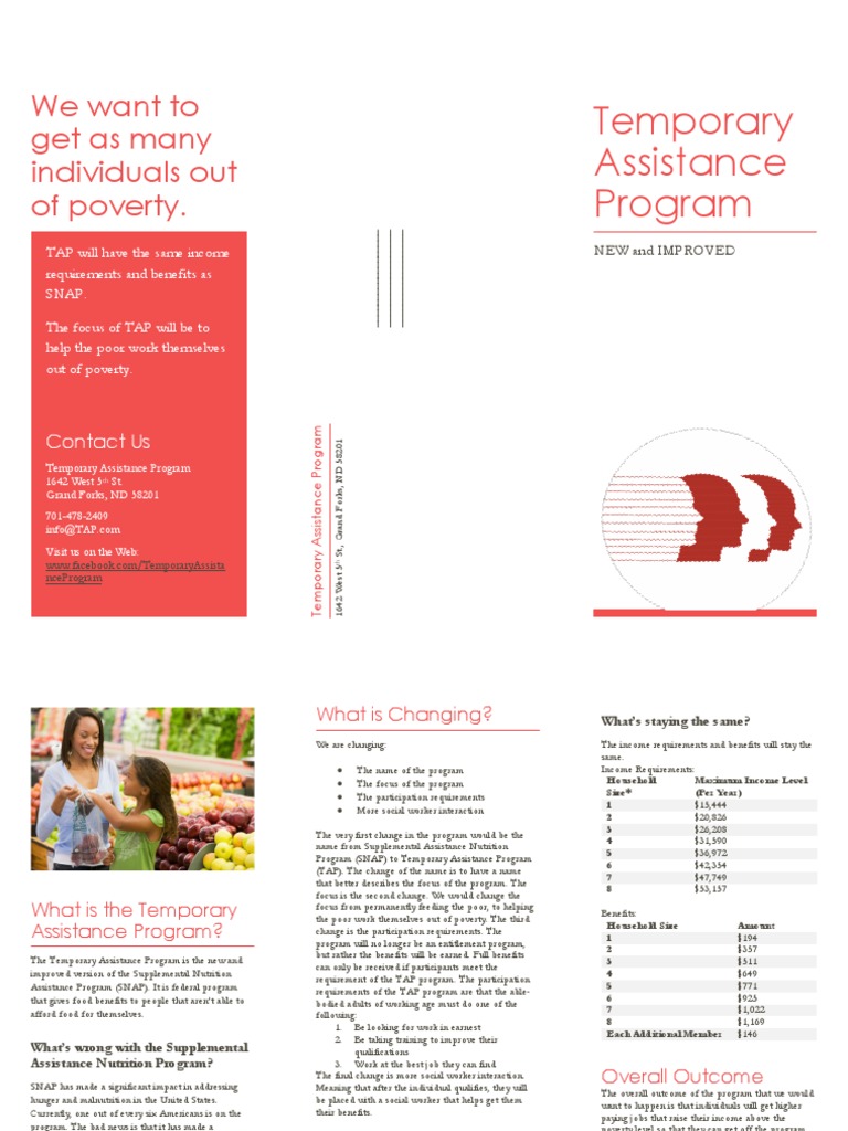 Brochure #2 | PDF | Welfare | Poverty