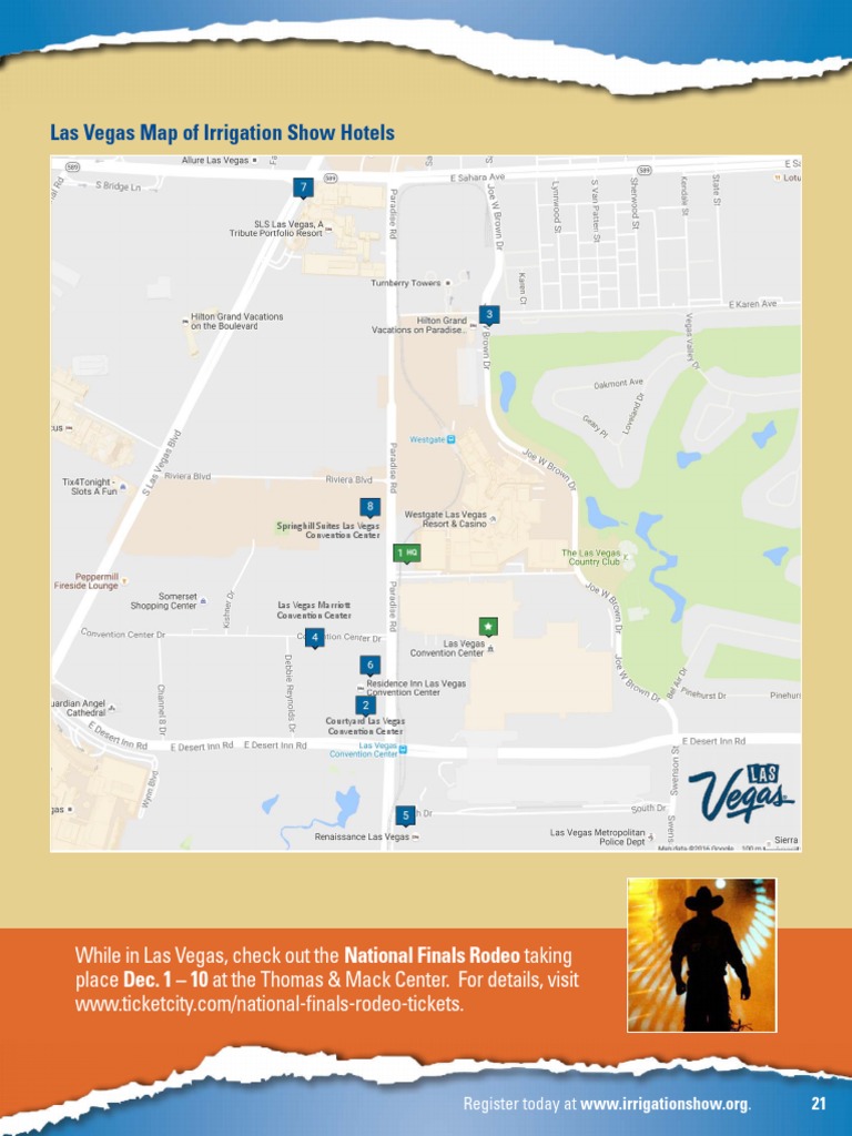 Las Vegas Hotel Map | PDF