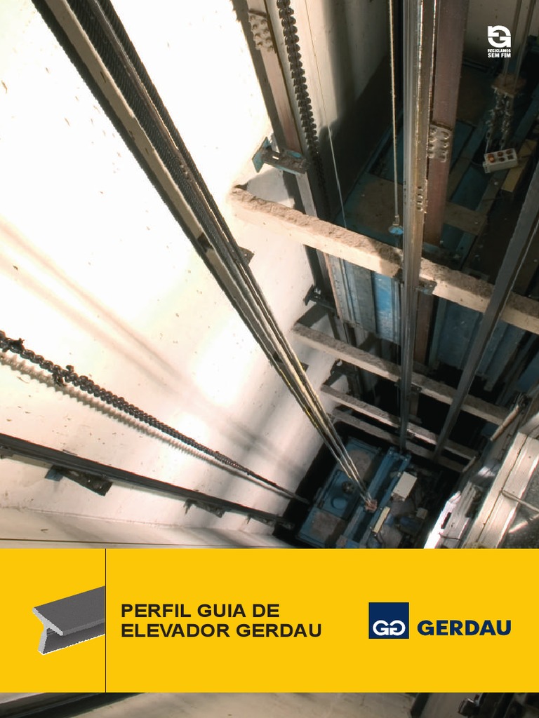 Perfil Guia de Elevador Gerdau: Especificações Técnicas e Aplicações | PDF