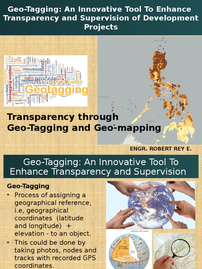 Geo-Tagging for Project Transparency | PDF | Software | Digital Technology