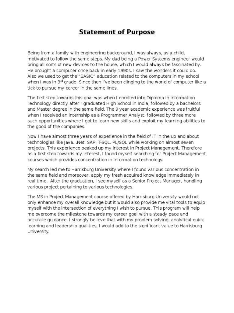 SOP Project Management - Sample | PDF