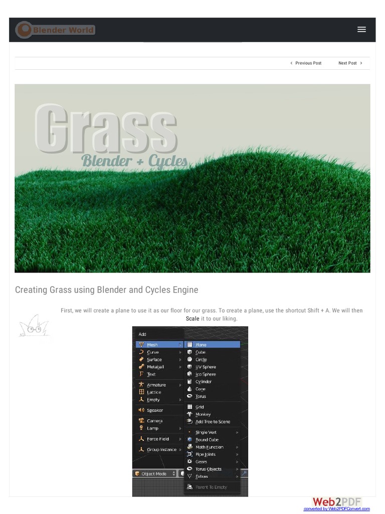 WWW Blenderworld Net | Download Free PDF | Rendering (Computer Graphics) | Shader