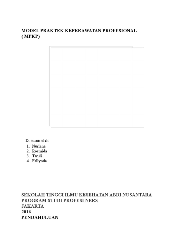 Contoh MPKP | PDF
