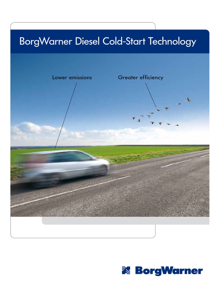 Diesel Cold-Start Tech for Automakers | PDF | Diesel Engine | Combustion