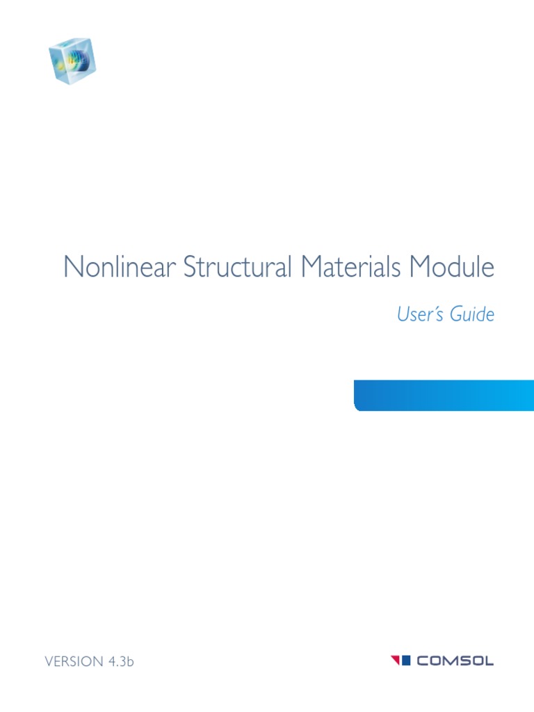 Nonlinear Structural Materials Module: User S Guide | PDF