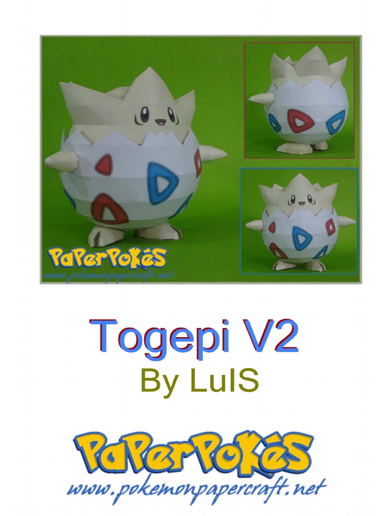 Togepi V2 A4 Line | PDF