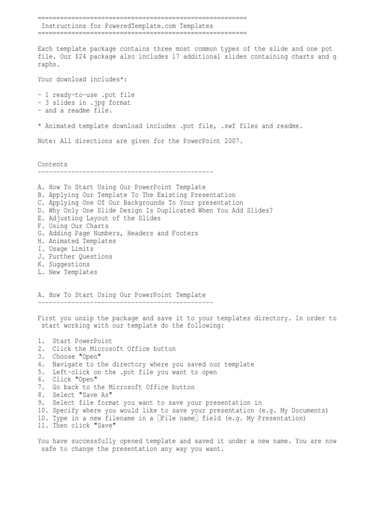 readme.txt | Microsoft Power Point | File Format