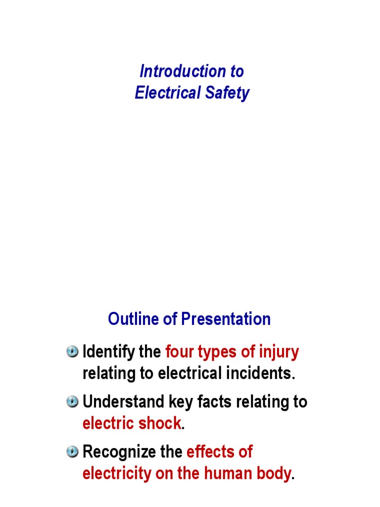 1.intro Electrical SafetyMicrosoft PowerPoint - PPT 1 Introduction To ...