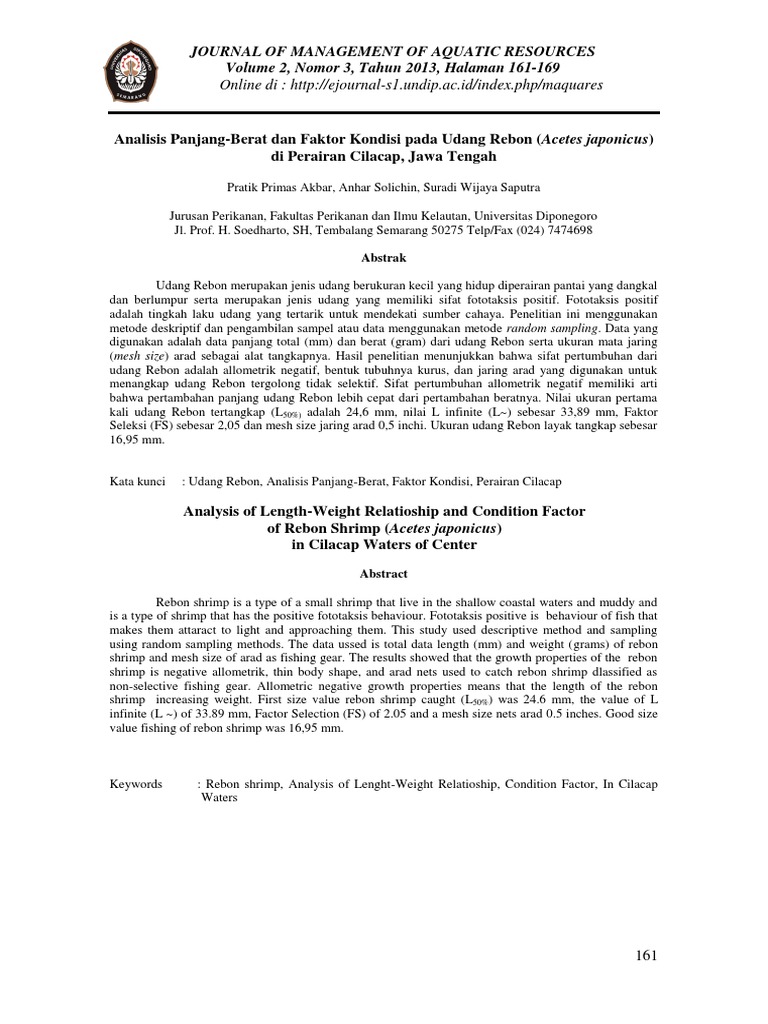 Distribusi Ikan | PDF