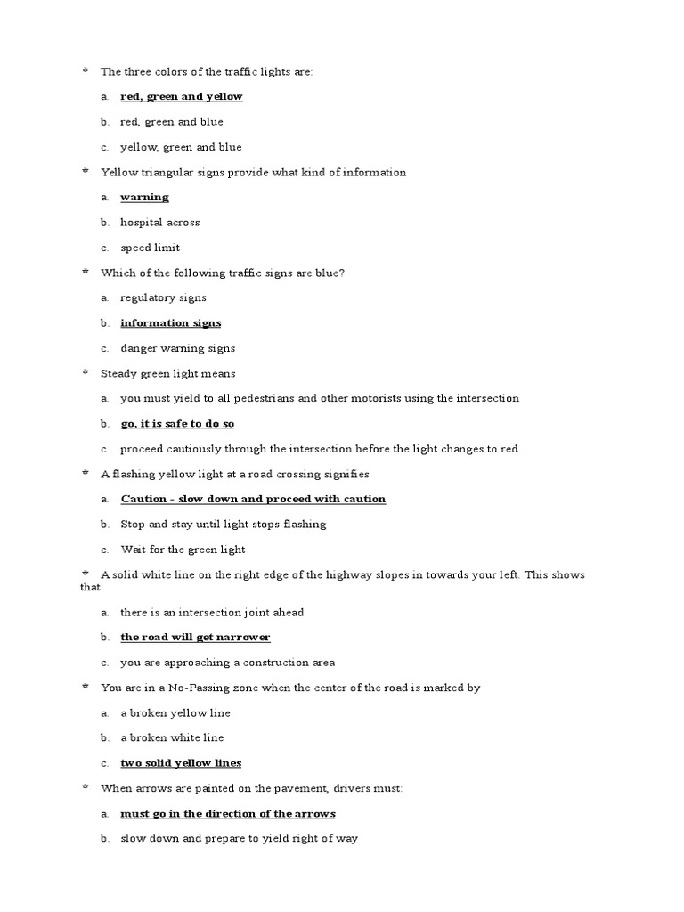 Lto Exam Reviewer | PDF