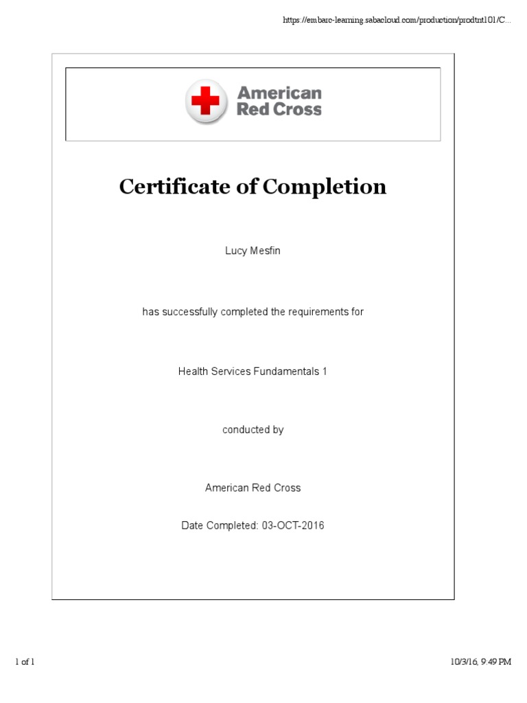 Arc Certificate 2 | PDF
