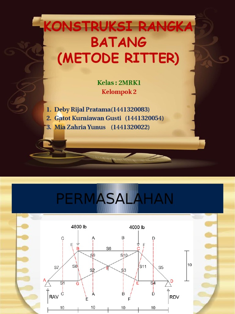 Metode Ritter | PDF
