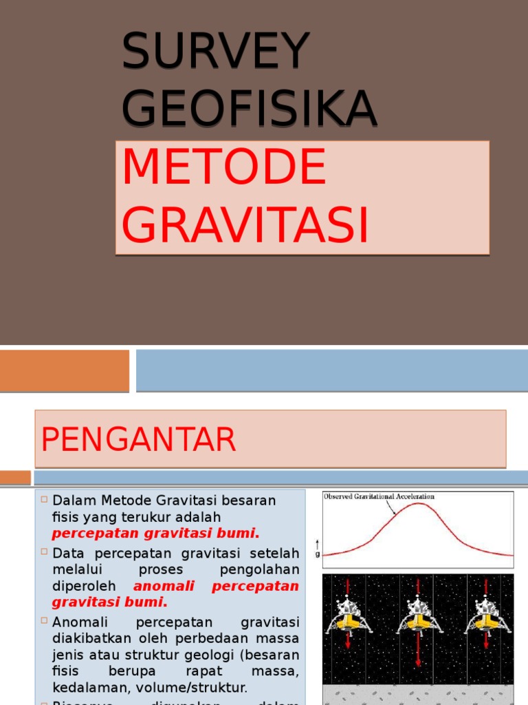 Metode Gravitasi | PDF
