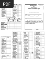 Early Denver Model Curriculum Checklist Categories | PDF | Gesture ...