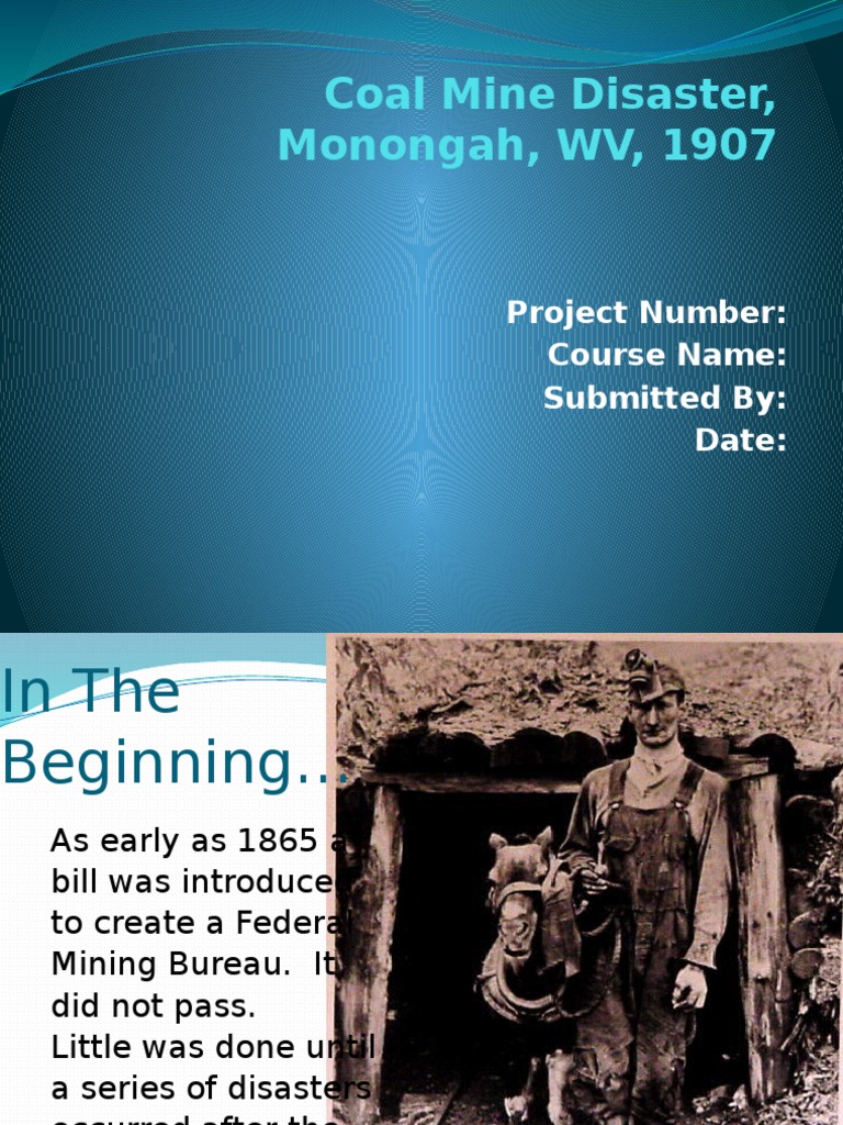 Monongah Mine Disaster Overview 1907 | PDF | Politics | Travel