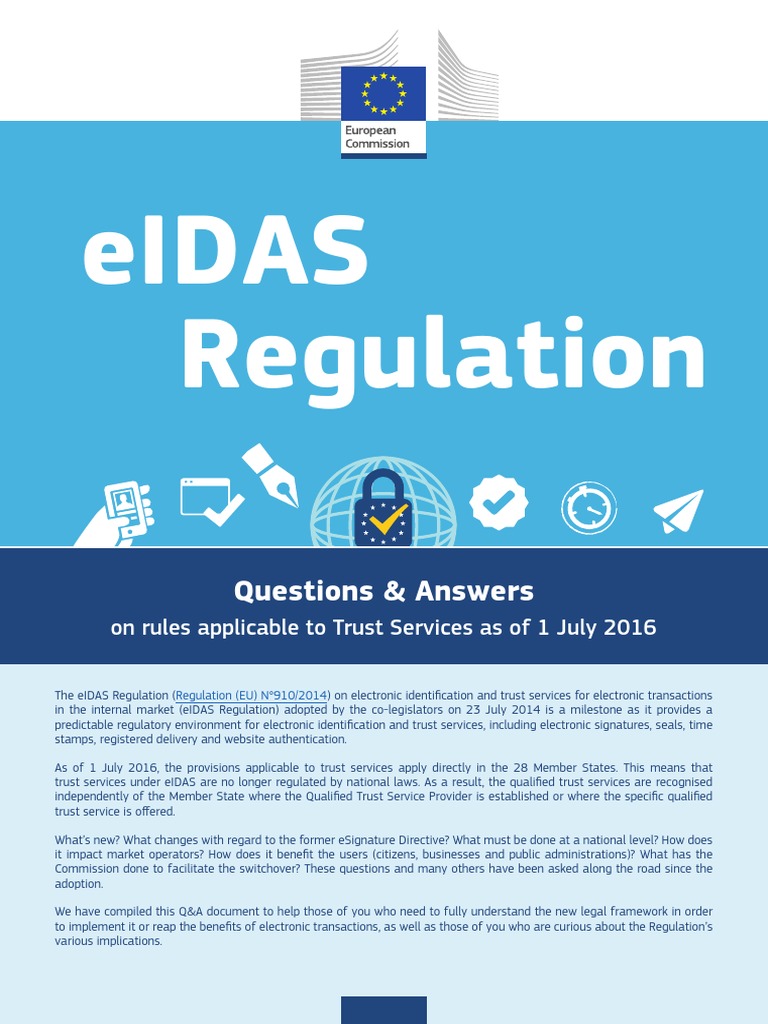 Eidas Regulation v2 16524 | Public Key Certificate | Signature