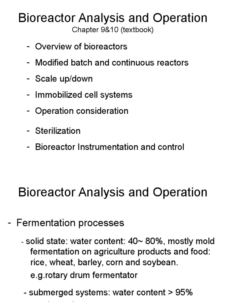 Bioreactor Design And Scale Up Insights Pdf Microbiology Chemical