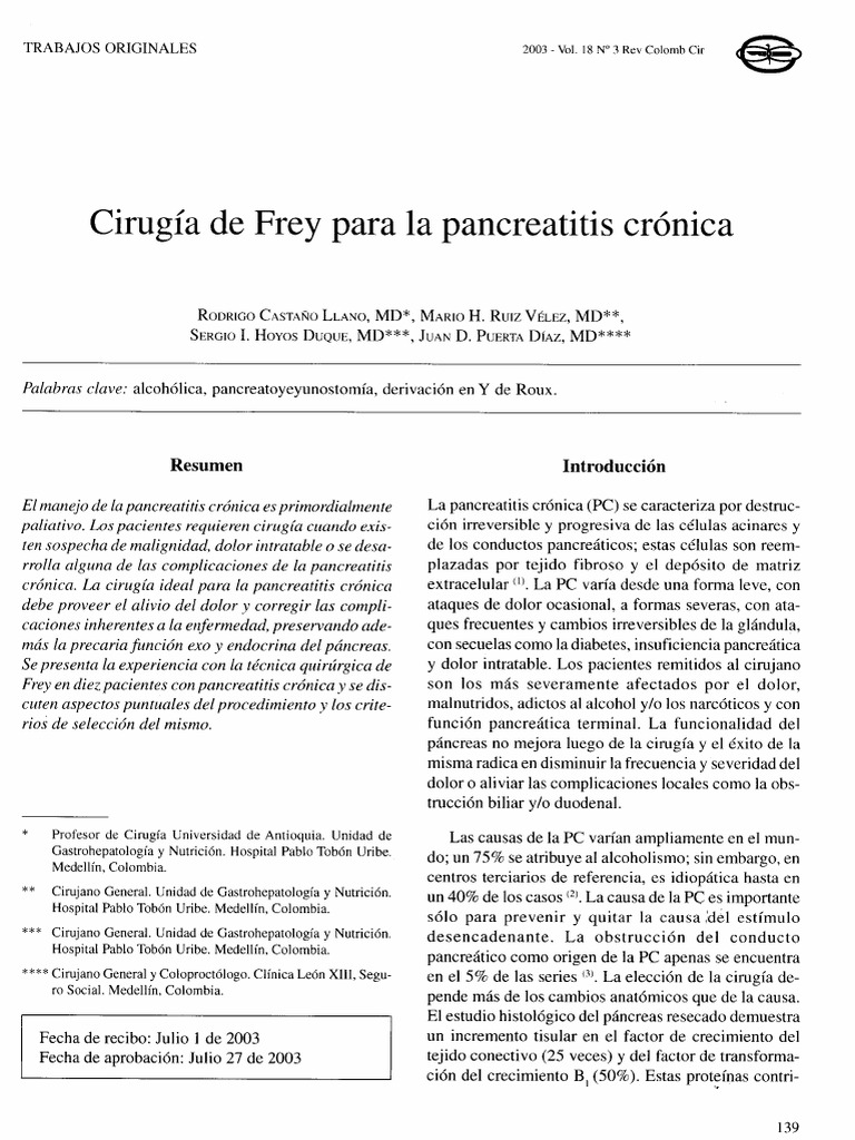 Frey | PDF | Páncreas | Diabetes mellitus