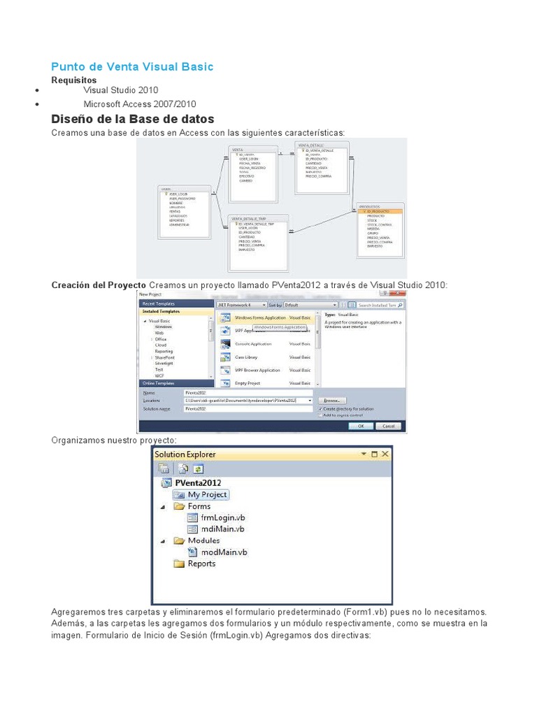 Punto de Venta Visual Basic | PDF | Básico | Programación de computadoras