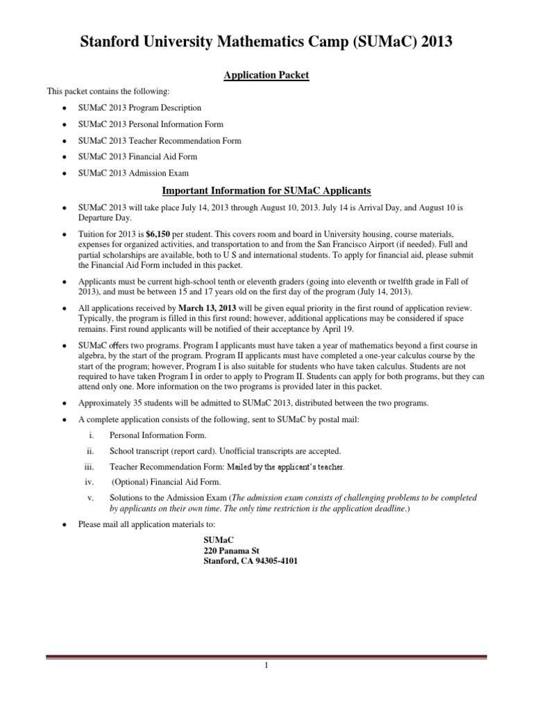 Sumac 2013 | PDF | University And College Admission | Teaching Mathematics