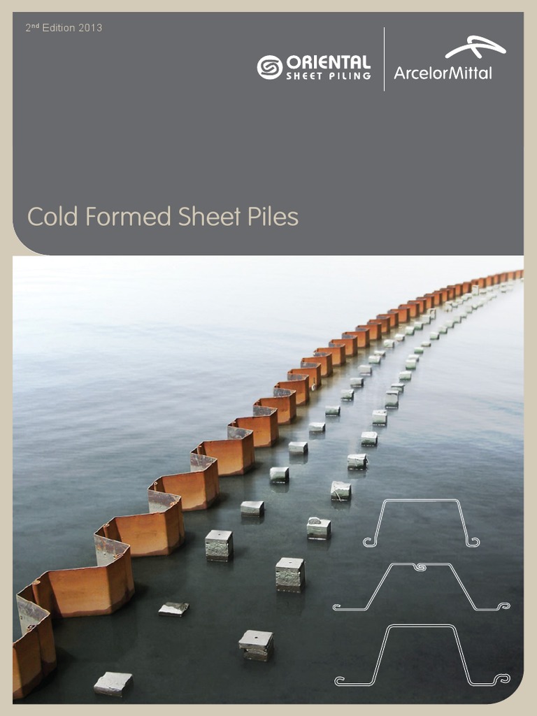 Cold Formed Sheet Piling Overview | PDF | Corrosion | Deep Foundation